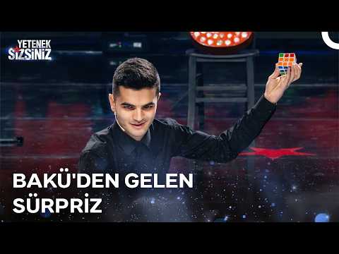 Zeka ve Sihir Bir Arada: İnanılmaz Rubik Küp İllüzyonu Gösterisi | Yetenek Sizsiniz