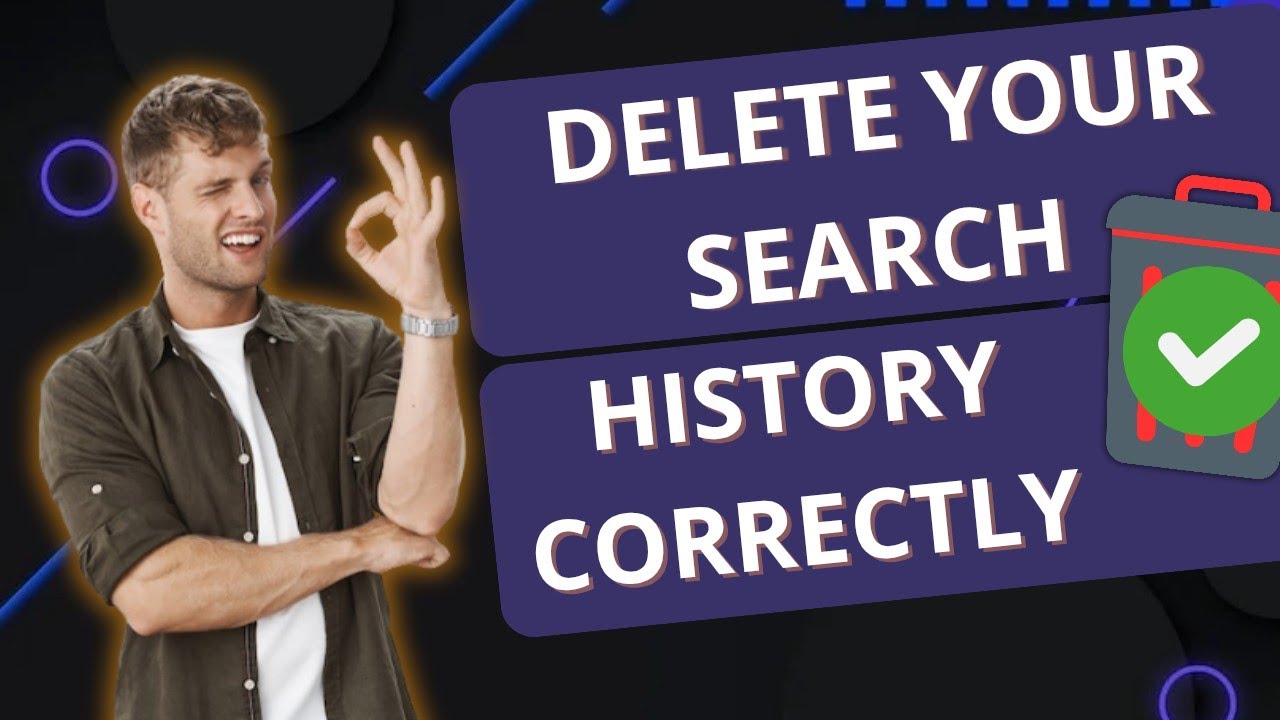 You don't actually delete your search history! This is how you really ...