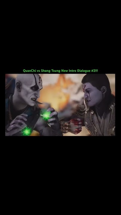 QuanChi vs Shang Tsung New Intro Dialogue #2!!! | Mortal Kombat 1 - YouTube