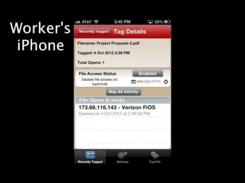 Integration of InDorse Call-Home Pro document tracking and Box iOS apps
