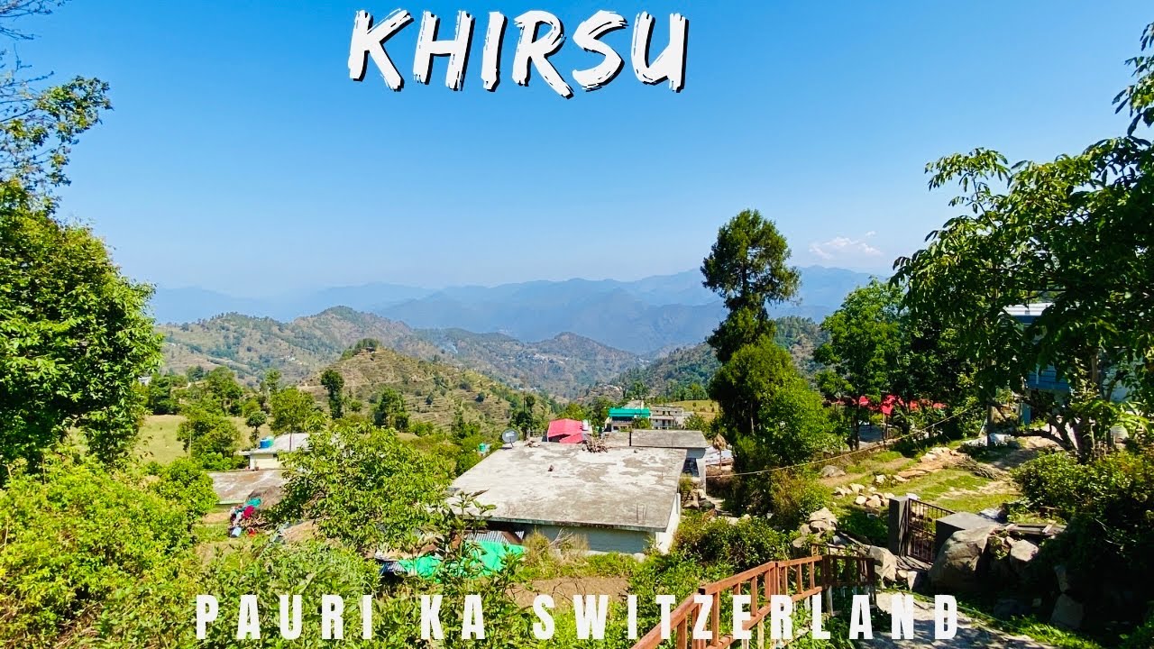 KHIRSU | Village Life - Homestay | Pauri Garhwal #pahad #uttarakhand # ...
