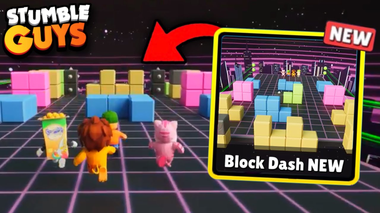 *INSANE* 0.80 BLOCK DASH “NEW” MAP!! | Stumble Guys - YouTube