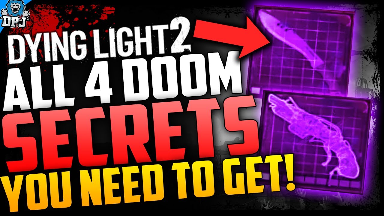 Dying Light 2: ALL 4 SECRETS IN DOOM EASTER EGG CHALLENGE - Blueprints, Dev Letter & My Precious ...