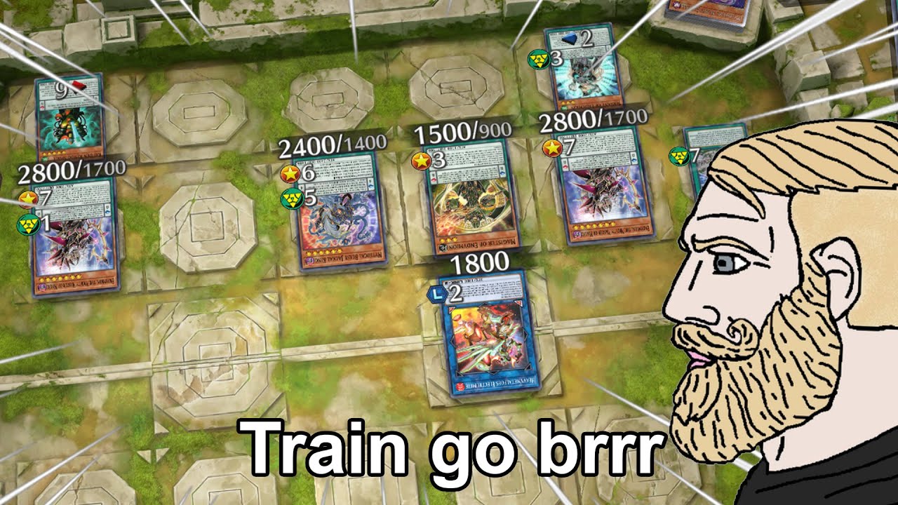 5 trillion Pendulum negates or 1 GIGACHAD Train Enjoyer... Master Duel ...