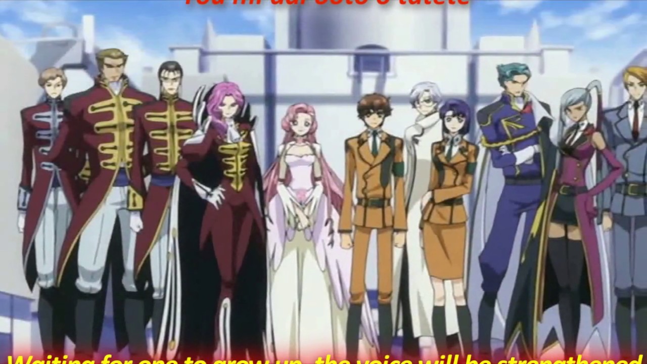 Code Geass Opening 2 English Subbed HD - YouTube