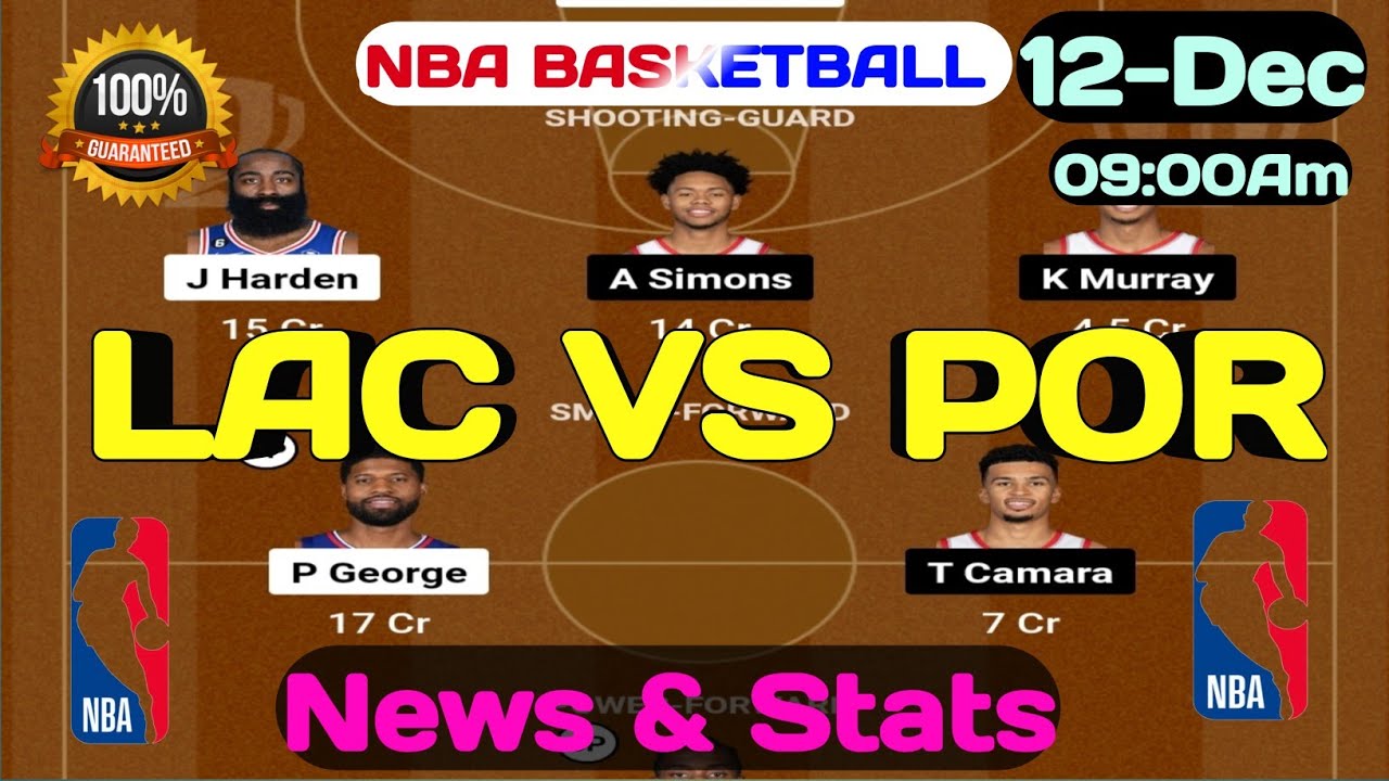 LAC VS POR || LAC VS POR DREAM11 || LAC VS POR DREAM11 PREDICTION ...