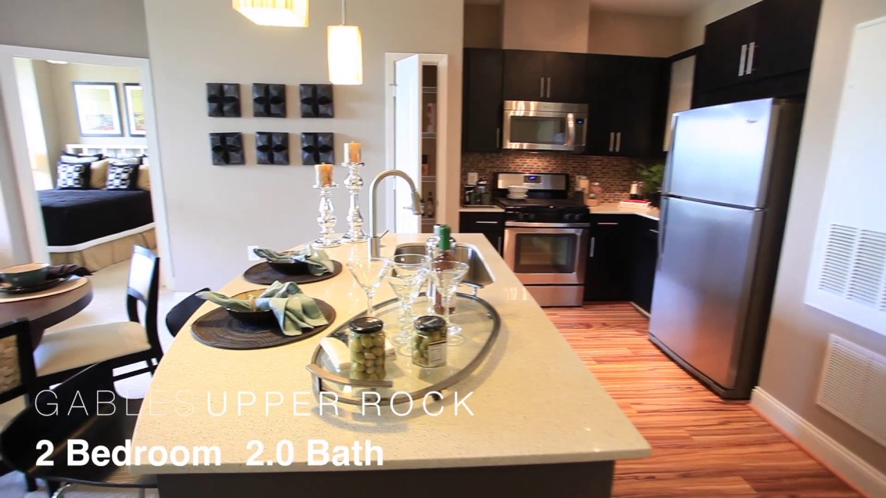 Gables Upper Rock 2 Bedroom Walkthrough - YouTube