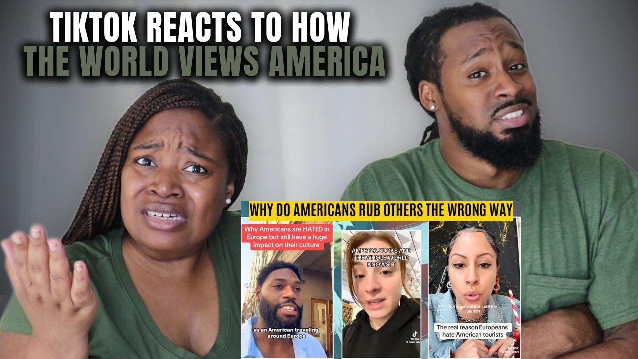 American Couple Reacts to How the World Views America - YouTube