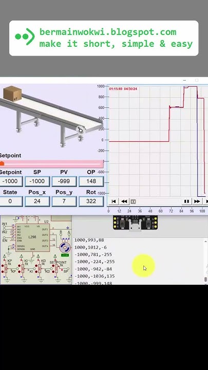 How to make Position PID control in Wokwi simulation with Proteus, EasyBuilder Pro & IoT MQTT ...