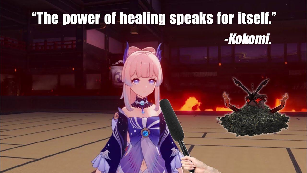 Only healer team vs La Signora | Kokomi's short story “The power of ...