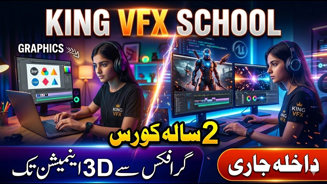 King VFX School | Admission Open | Animation School Course Open | - YouTube