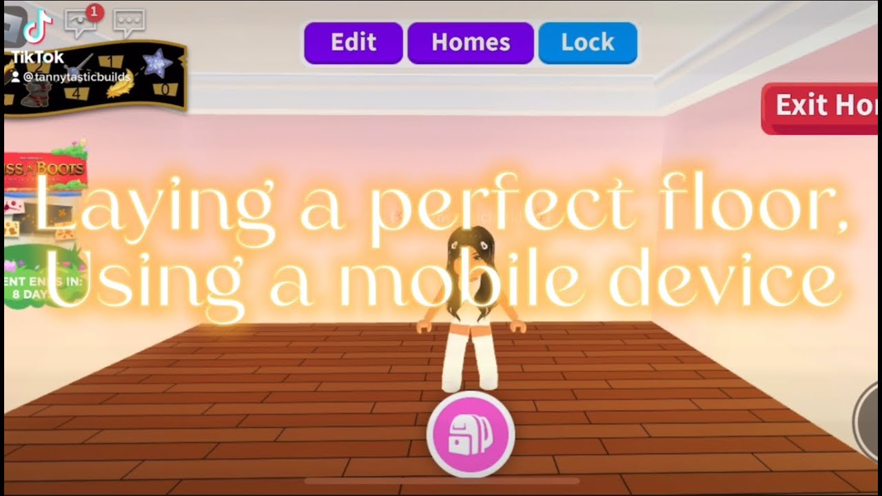 How to Lay a Perfect non Glitchy Floor Using a Mobile Device, in Adopt ...