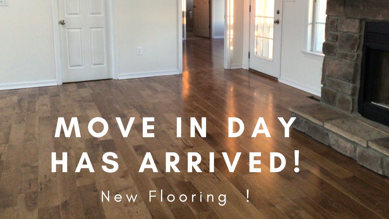 FLOORING INSTALLED / MOVE IN DAY HAS ARRIVED - YouTube