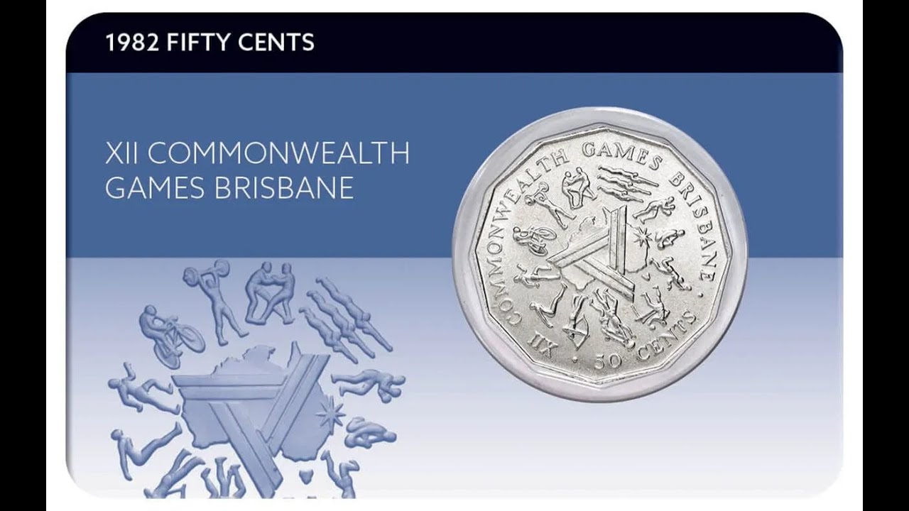 Exploring the 1982 Commonwealth Games 50 cent coin | Australian Coins ...