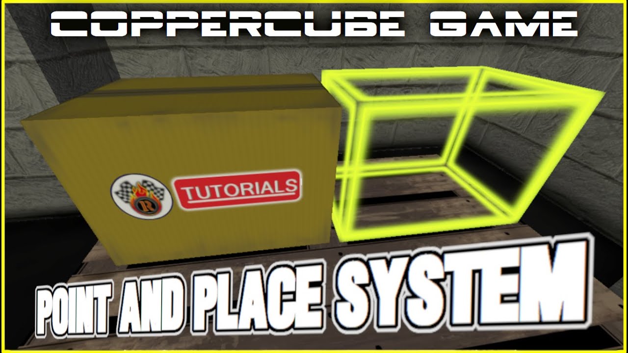 COPPERCUBE 6.5.1 | PLACE 3D OBJECTS ON POSITION + ROTATION AND LOCATION POINT SYSTEM = PHYSICS ...