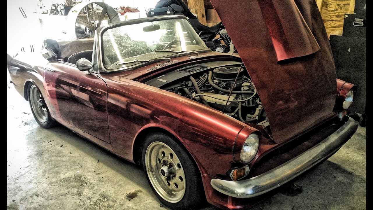 1967 sunbeam alpine (tiger replica) 350 small block - YouTube