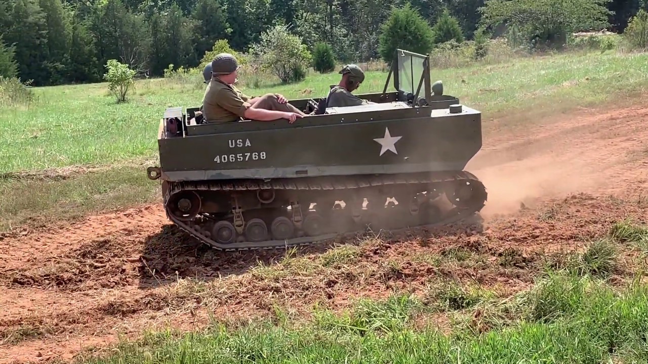 Cargo Carrier M29 Weasel - YouTube