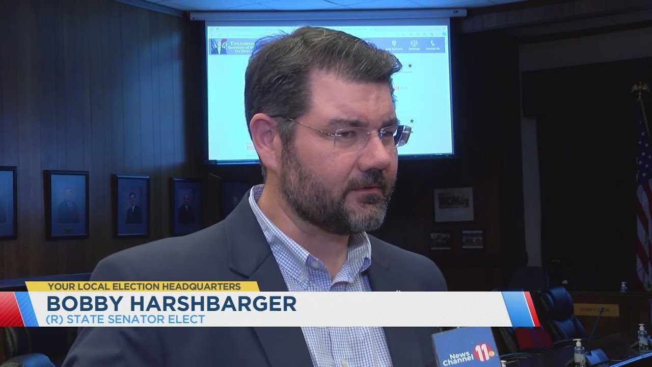 Bobby Harshbarger elected to Tennessee Senate District 4 seat - YouTube