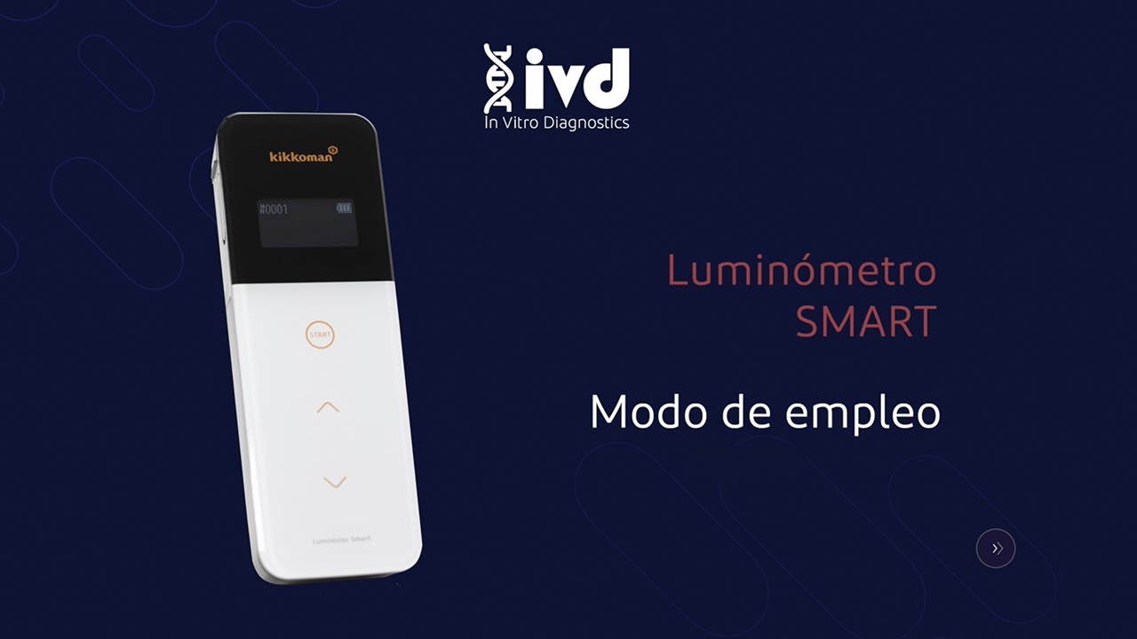 Tutorial Luminómetro Lumitester SMART Kikkoman - YouTube