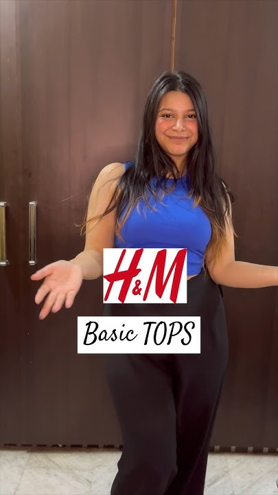 H&M basic tops| H&M tops| H&M summer tops| #haul #ytshortsvideo #yt #haulvideo #hm #viral #tops ...