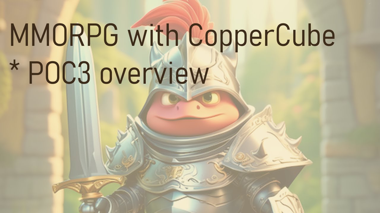 Coding Mmorpg With Coppercube Poc3 Overview Youtube 5582