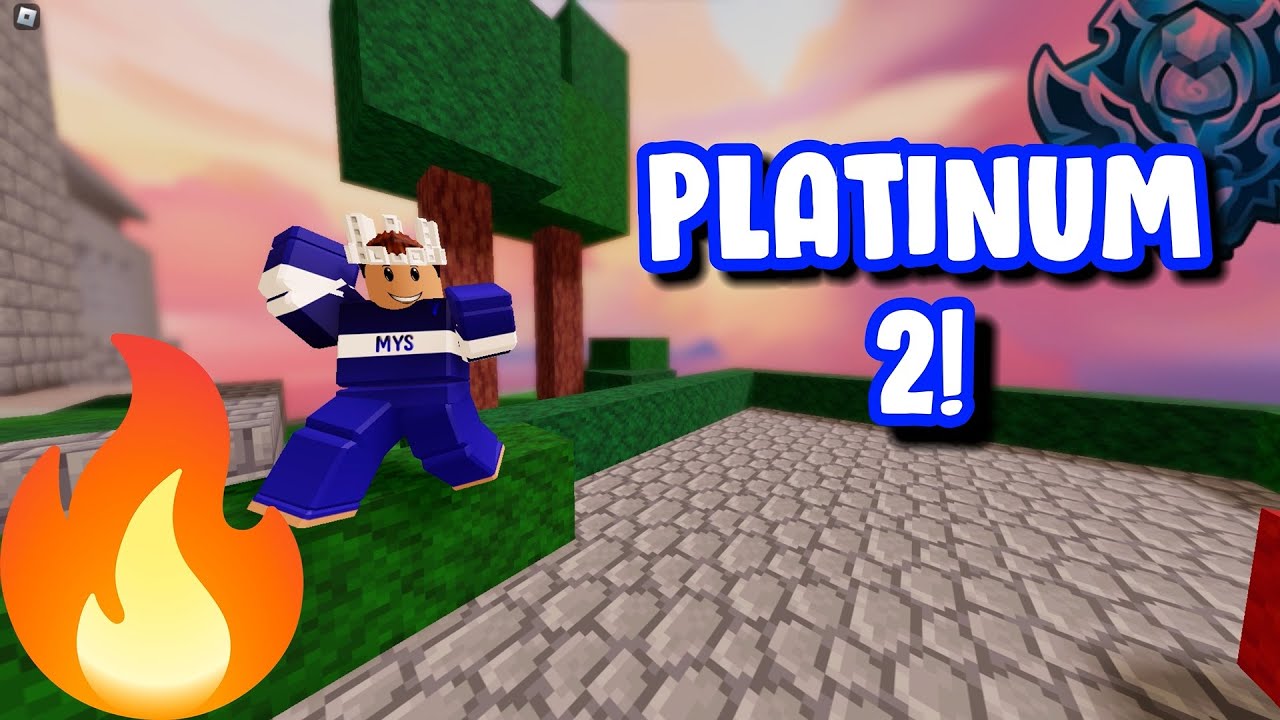 Got PLAT 2 AGAIN🥳... Road To Diamond Rank Ep.7(Roblox Bedwars) - YouTube