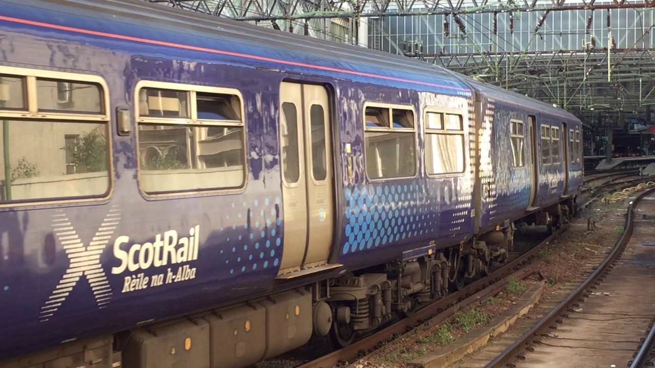 Scotrail Trains at Glasgow Central Trains 2 - YouTube