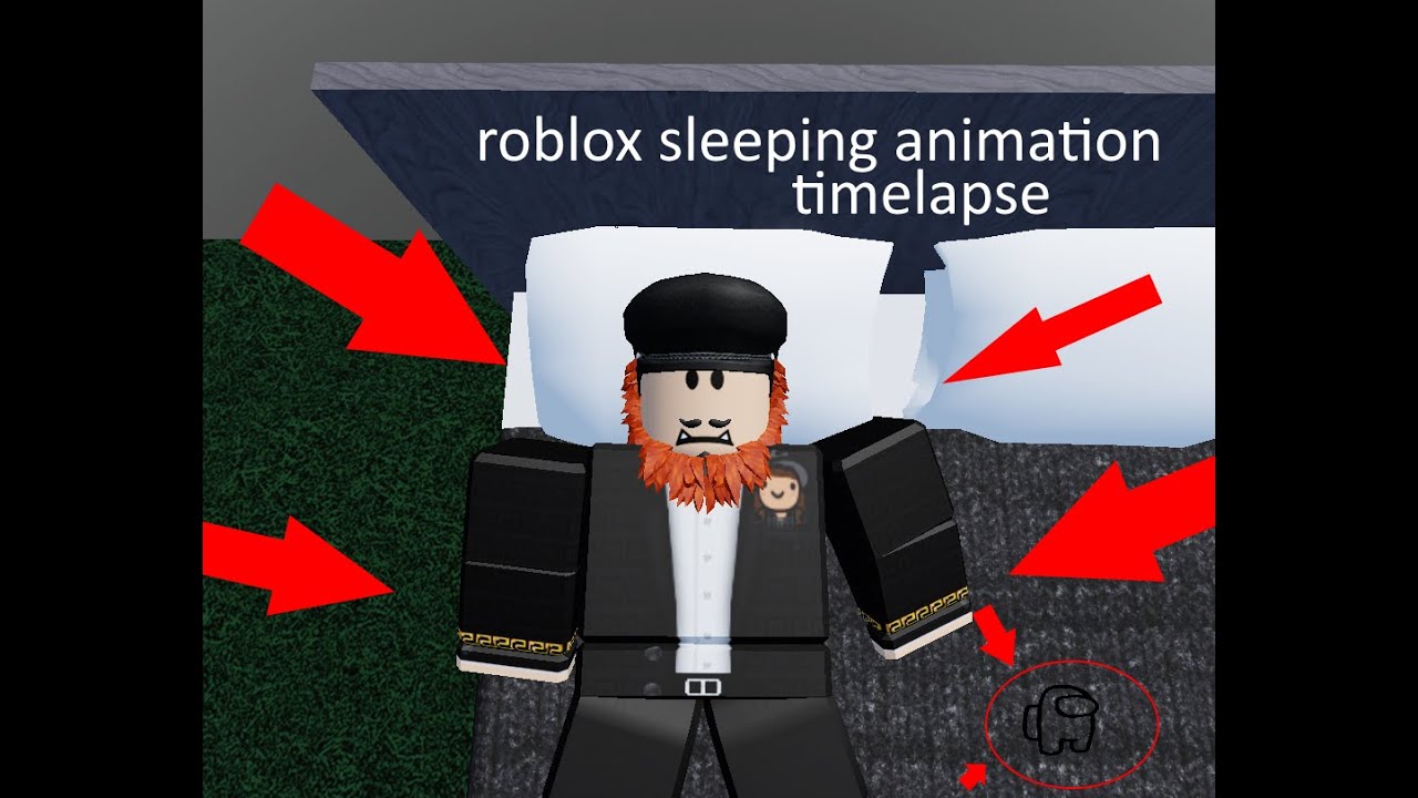Roblox sleeping animation (timelapse) - YouTube