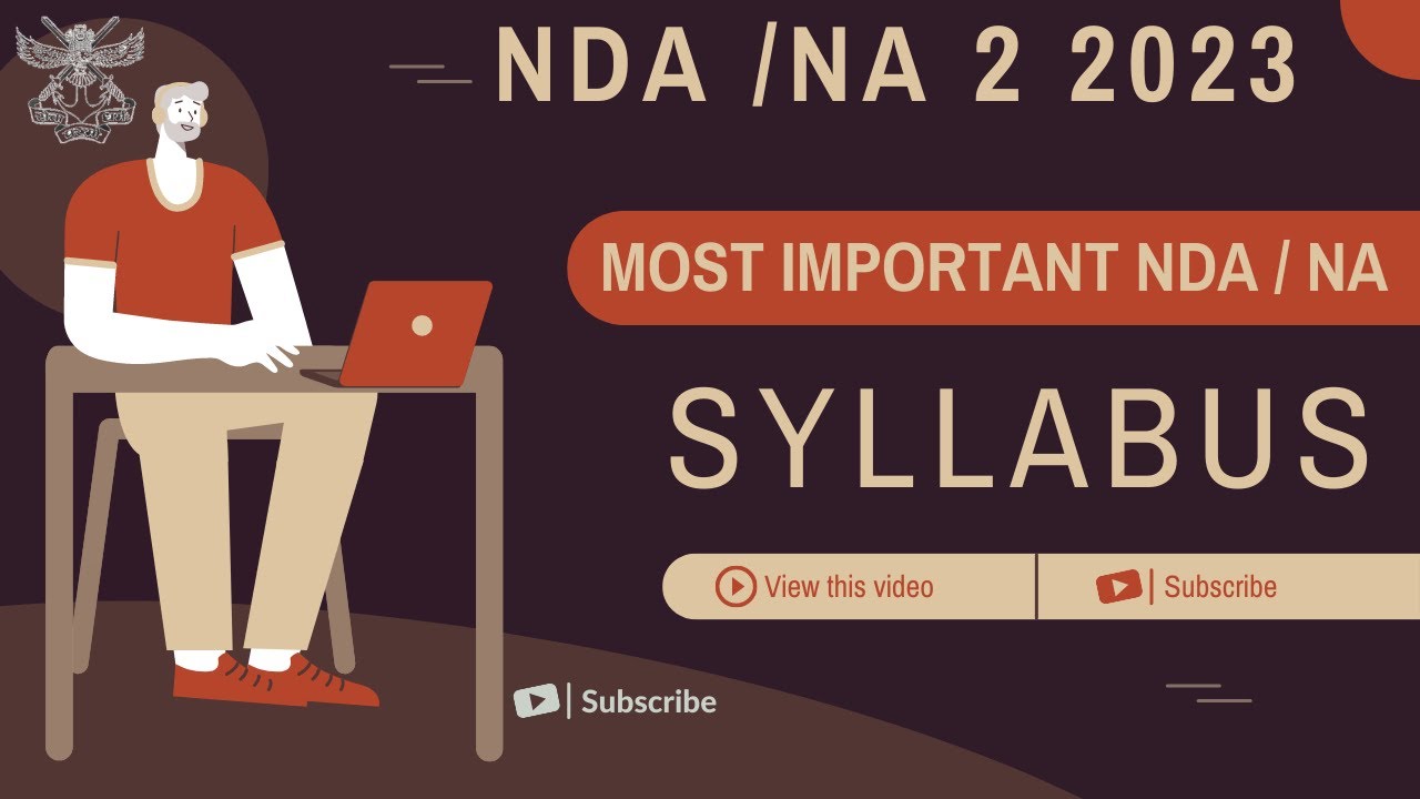 MOST IMPORTANT NDA / NA 2 2023 SYLLABUS#ndaexam #motivation # ...