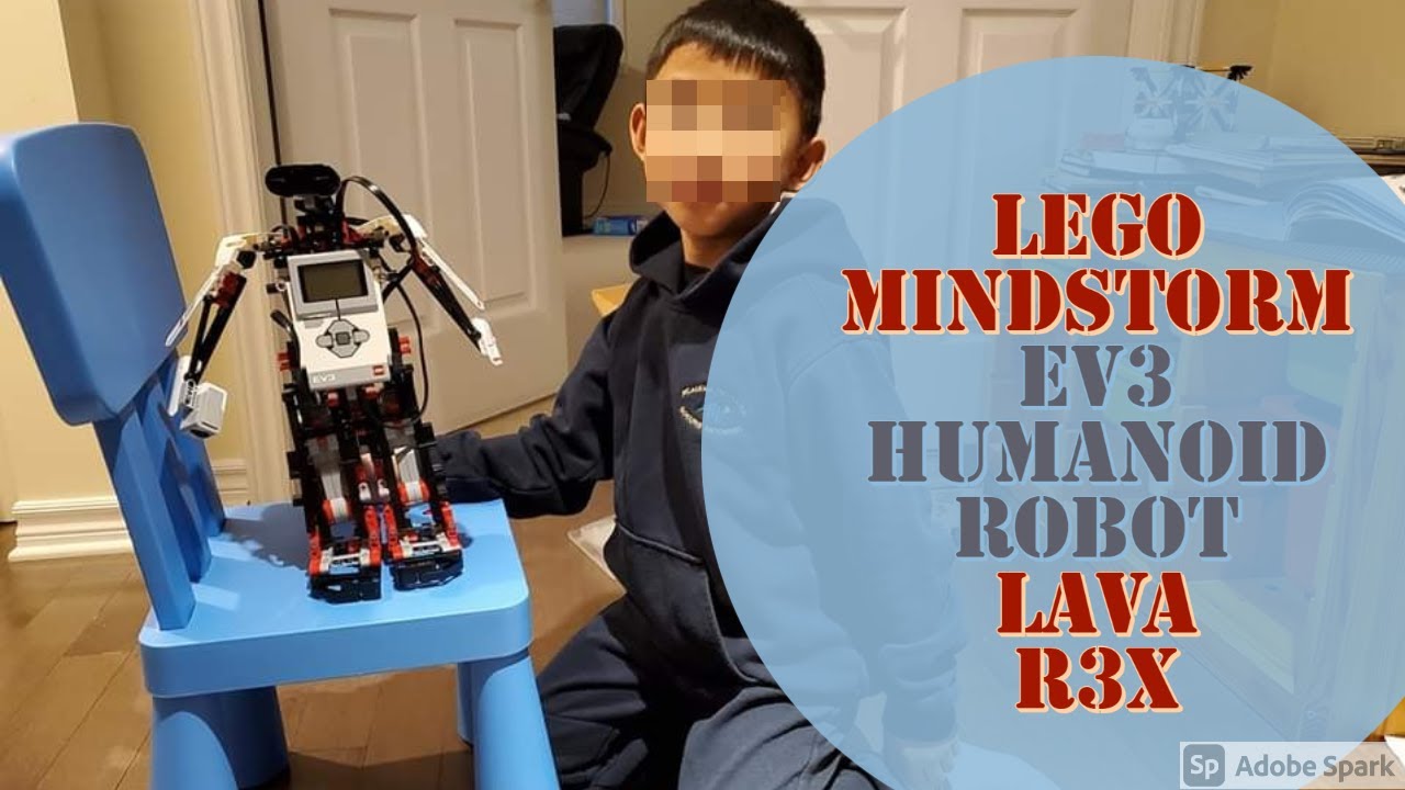 LEGO MINDSTORMS EV3 Humanoid Robot LAVA R3X - Go IT