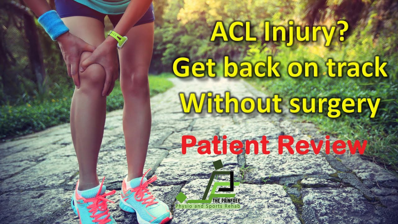 ACL Injury rehab without surgery. - YouTube