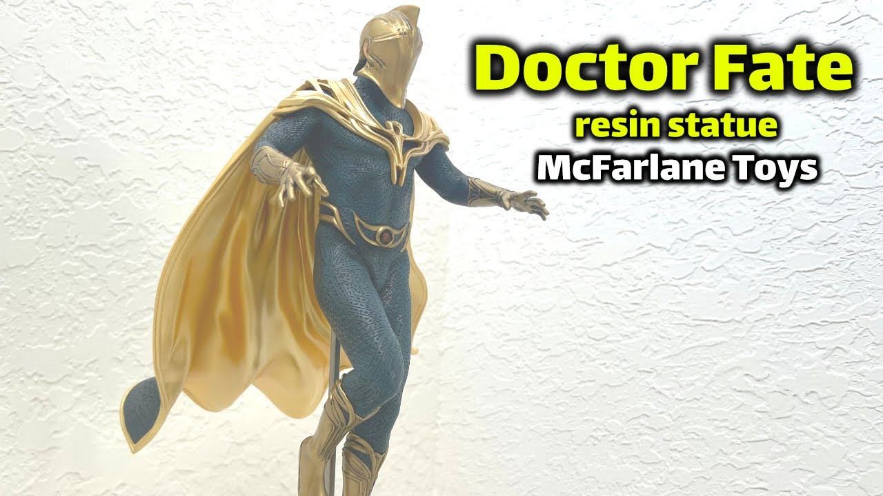 Doctor Fate resin statue ("Black Adam" movie merchandise) McFarlane ...