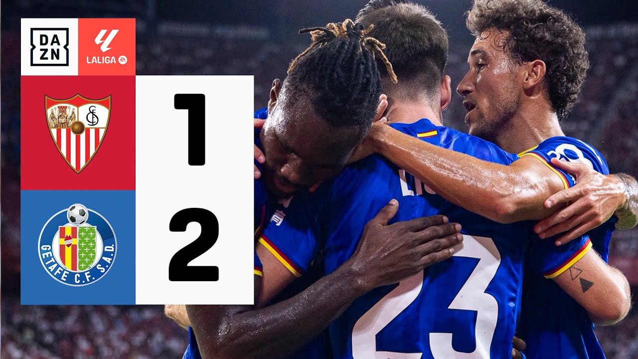 Sevilla FC vs Getafe CF (1-2) | Resumen y goles | Highlights LALIGA EA ...