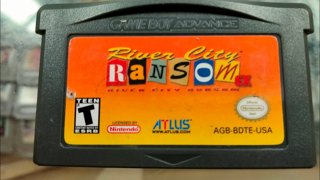 River city ransom ex Nintendo game boy advance - YouTube