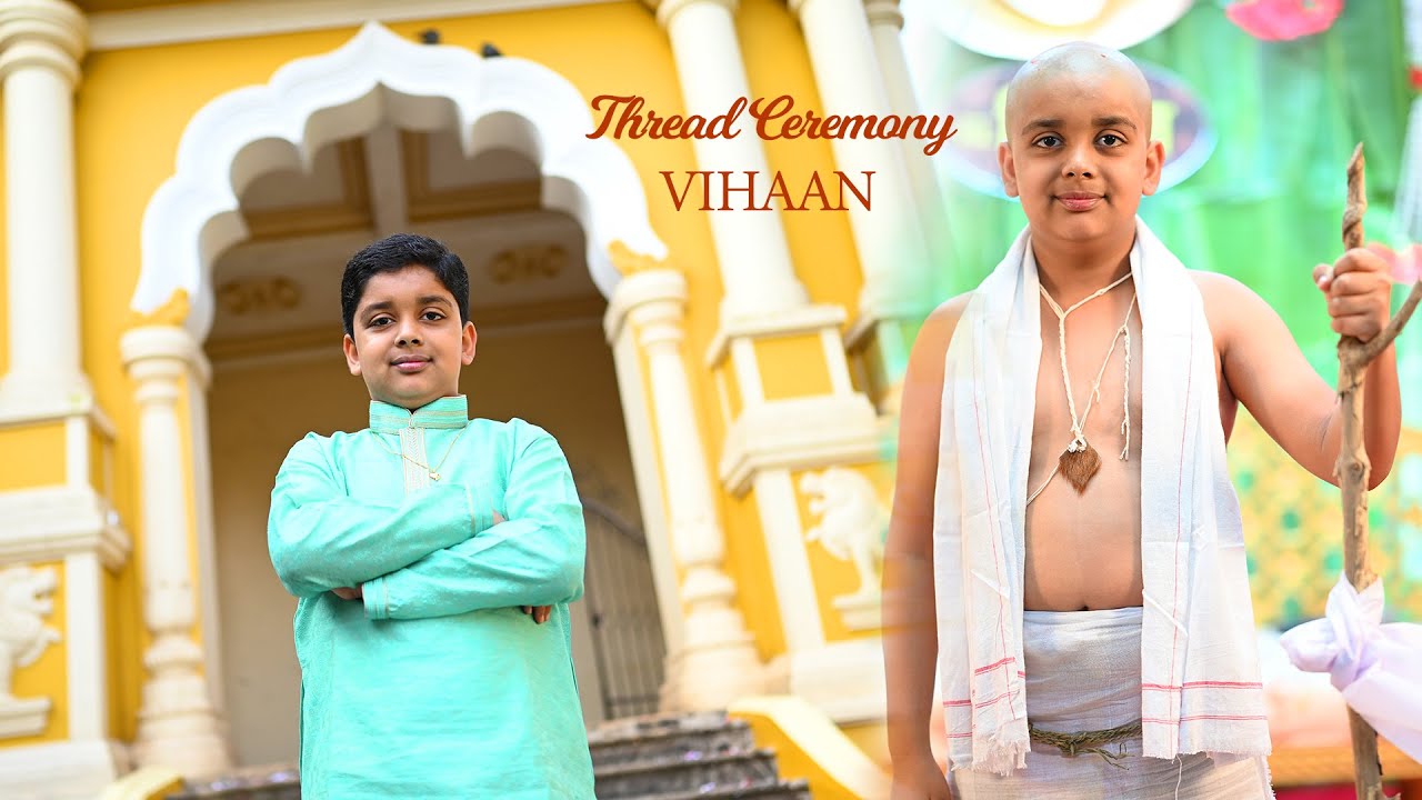Thread Ceremony Vihaan - YouTube