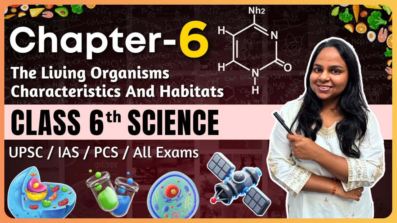 NCERT Class 6 Science Chapter 6 - The Living Organisms: Characteristics ...