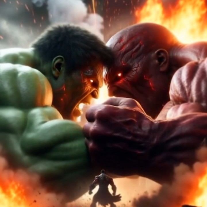 Red Hulk Vs Hulk fight😱😱#youtube #marvel #shorts #ytshorts #viralvideo ...