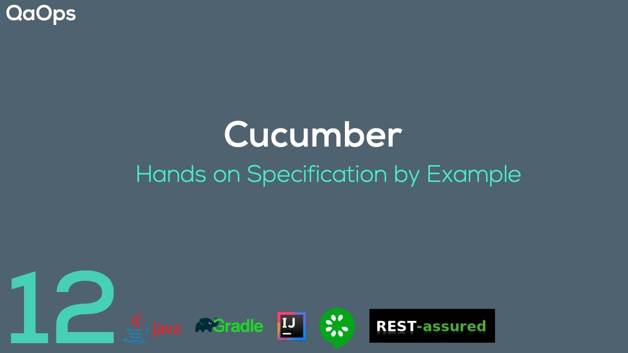 Cucumber | Hands on Specification by Example - YouTube