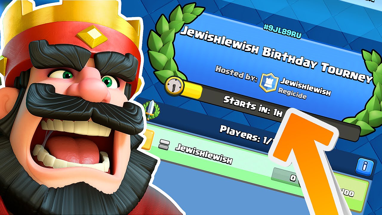 IT'S MY BIRTHDAY! Clash Royale Birthday Tournament & Giveaway!? - YouTube