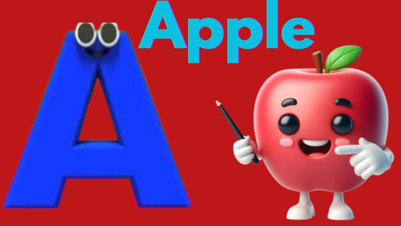 ABC Phonics Song for Kids |Learn the Alphabet with Fun! A for Apple ...