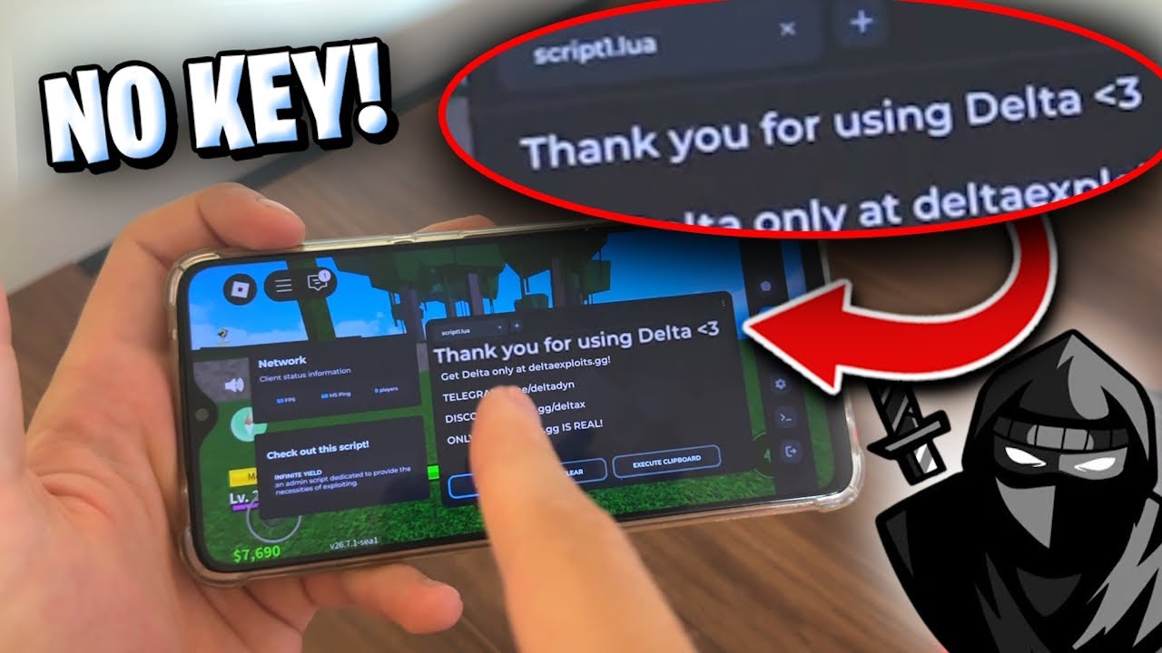 Delta Executor Mobile Android & iOS + PC 🔥 UPDATED Delta Executor No ...