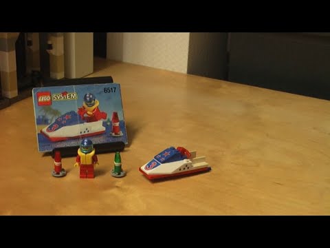 LEGO Town Water Jet Set 6517 Speed Build Review - YouTube