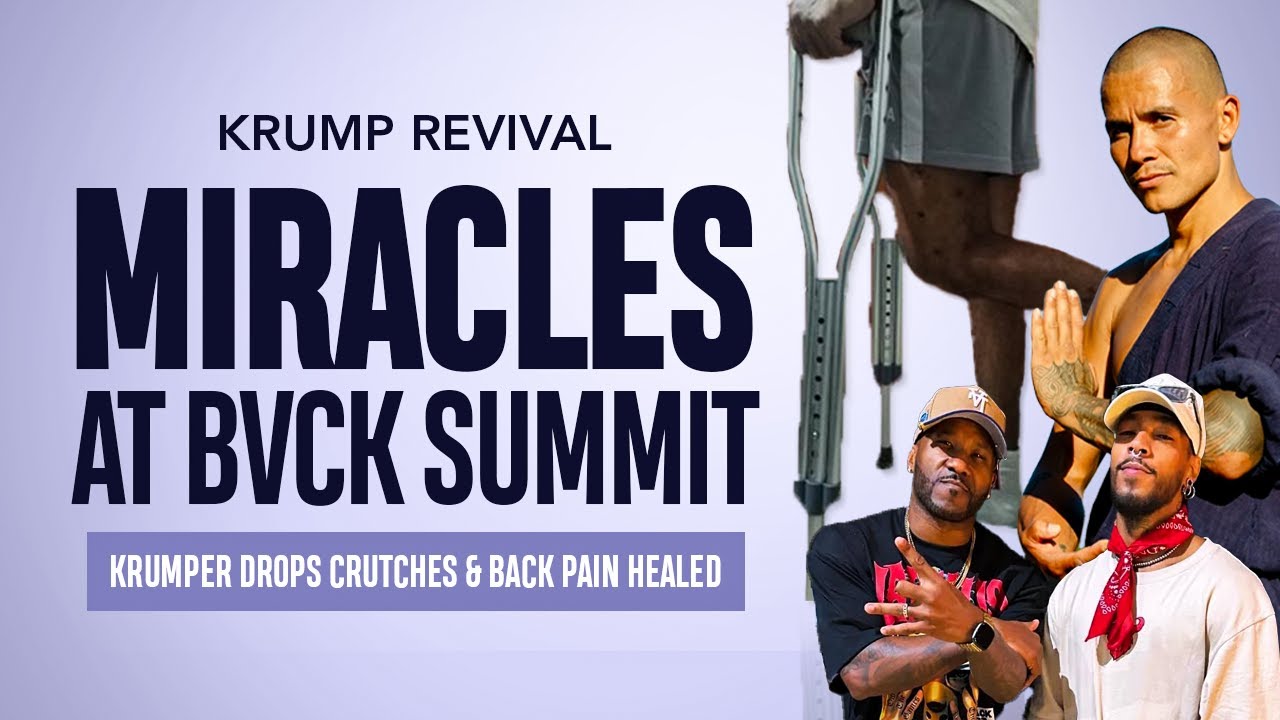 Healing Miracles at Buck Summit Krump Event! Krumper Drops Crutches ...