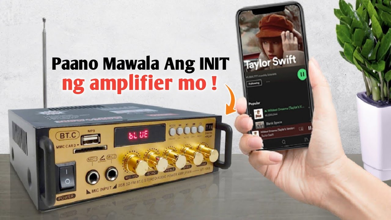 PAANO Mawala ang Init ng HUG 300+300 Watts Amplifier Mo 😱 - YouTube