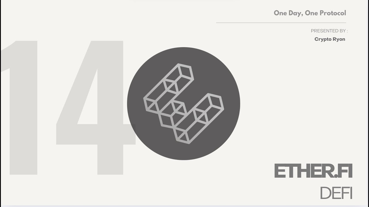 [One Day One Protocol] 14-Ether.fi - YouTube