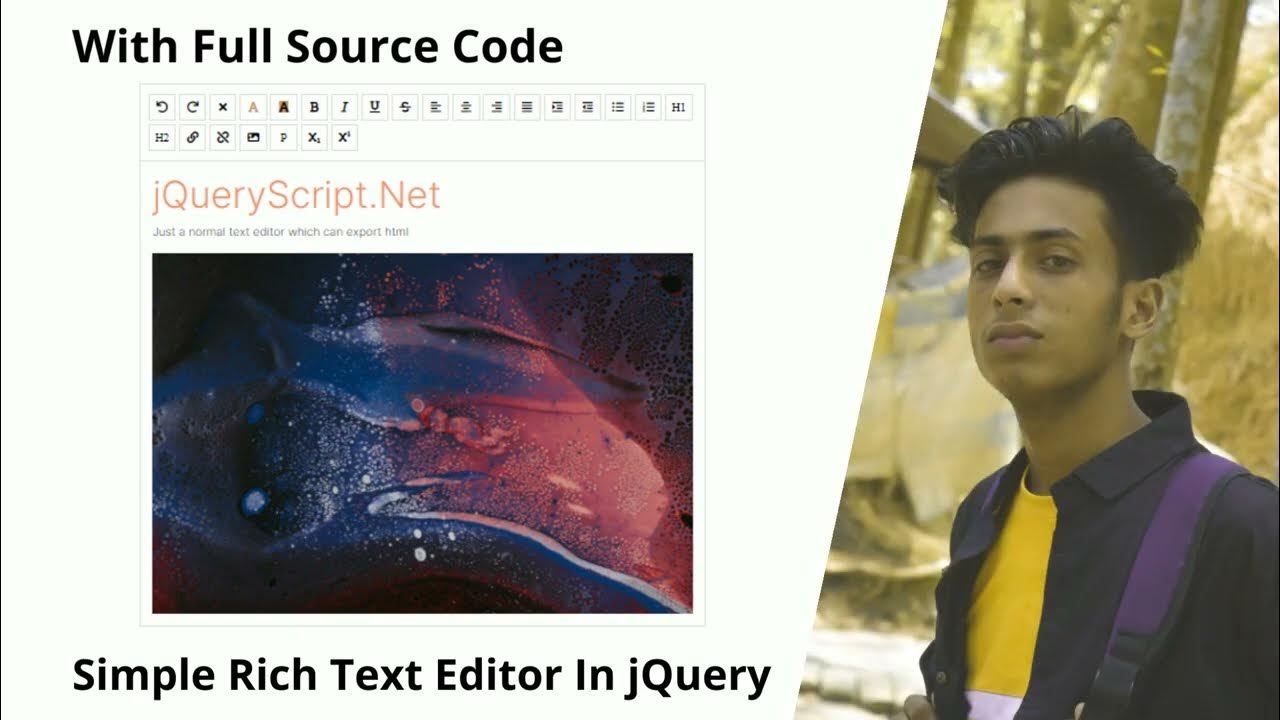 Simple Rich Text Editor In jQuery with full source code by ...