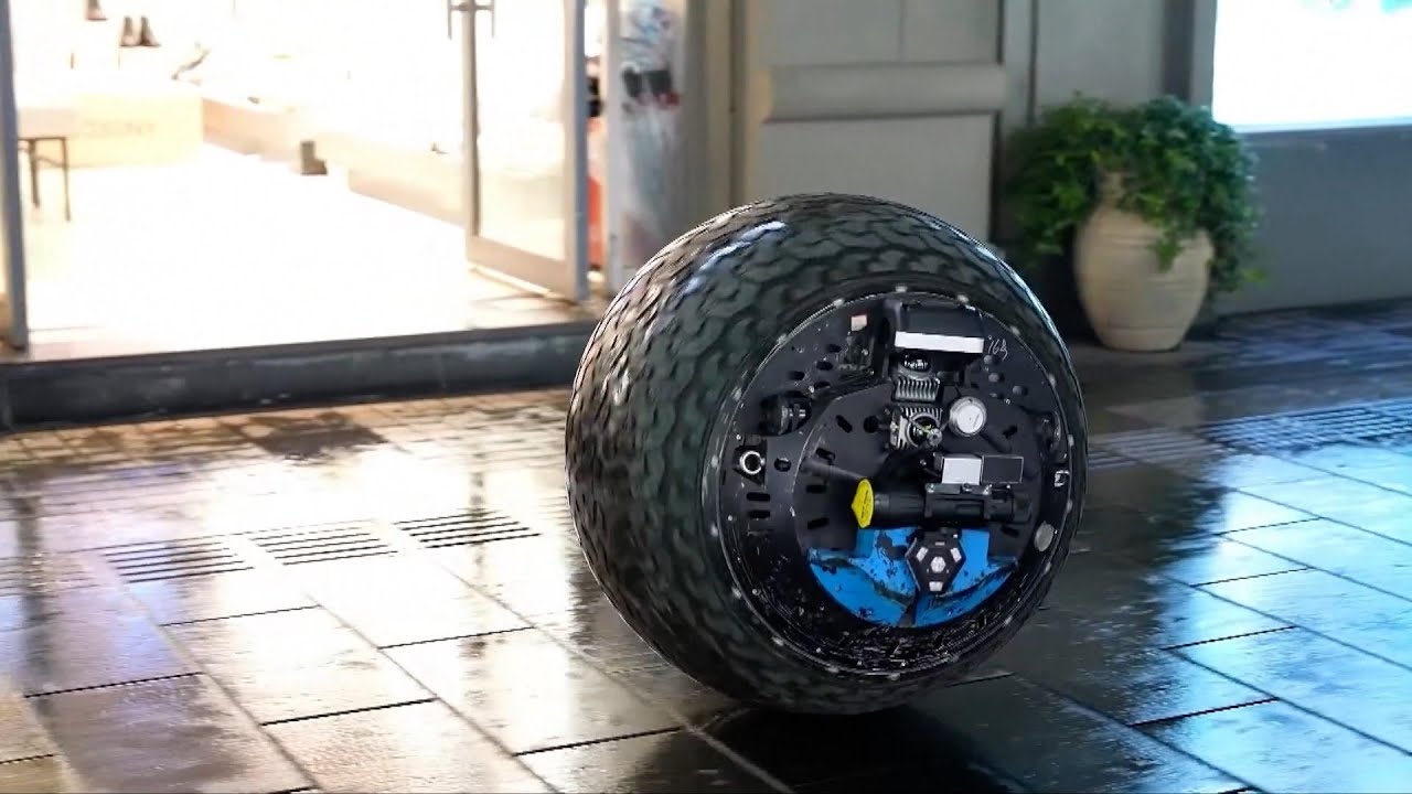 China's high-tech spherical security robot enhances policing in crowded ...