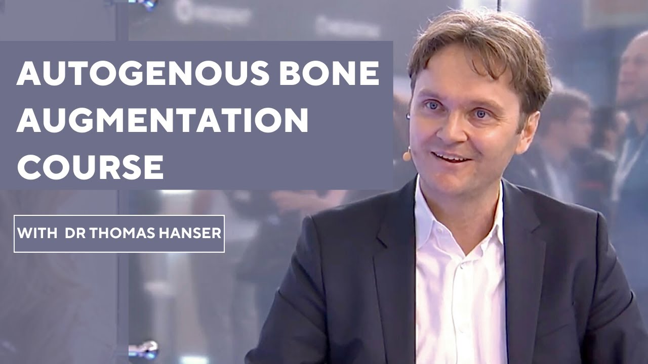 Autogenous Bone Augmentation course with Dr Thomas Hanser - YouTube