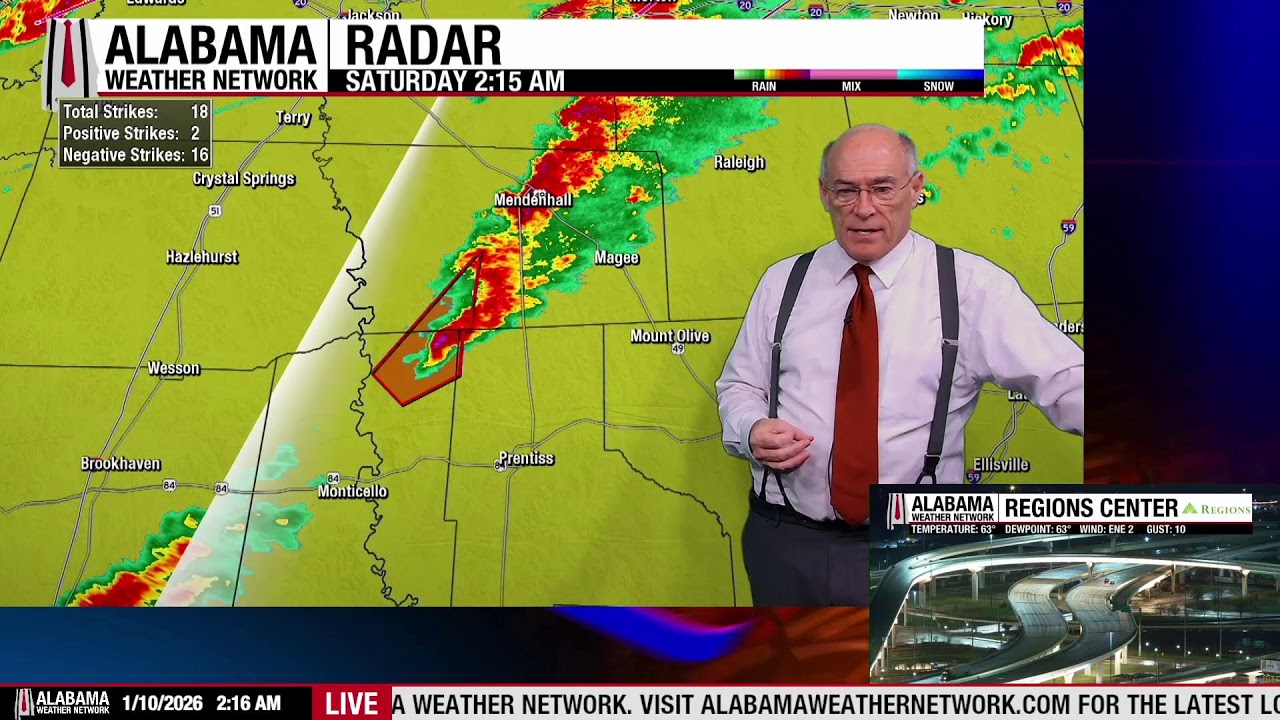 Alabama Weather Network Live Weather Coverage - YouTube