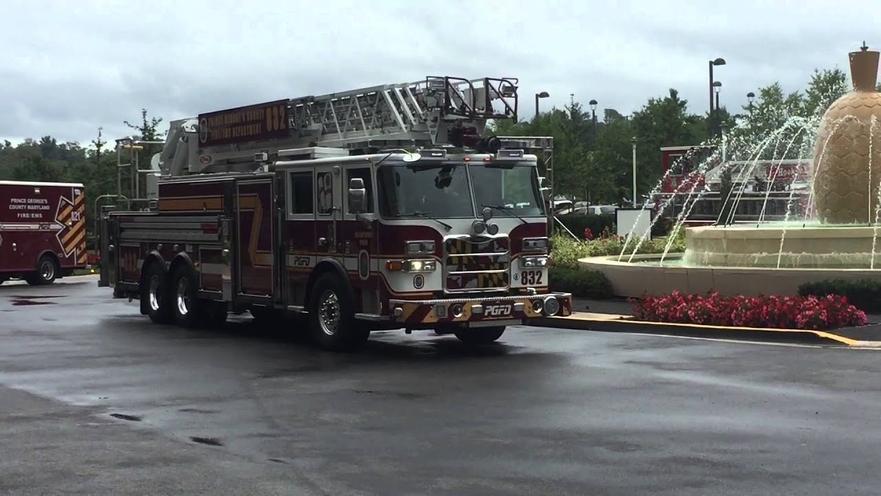 2013 PGFD Truck 832 - YouTube